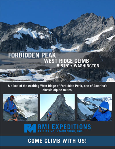 Forbidden Peak in the North Cascades | RMI Expeditions